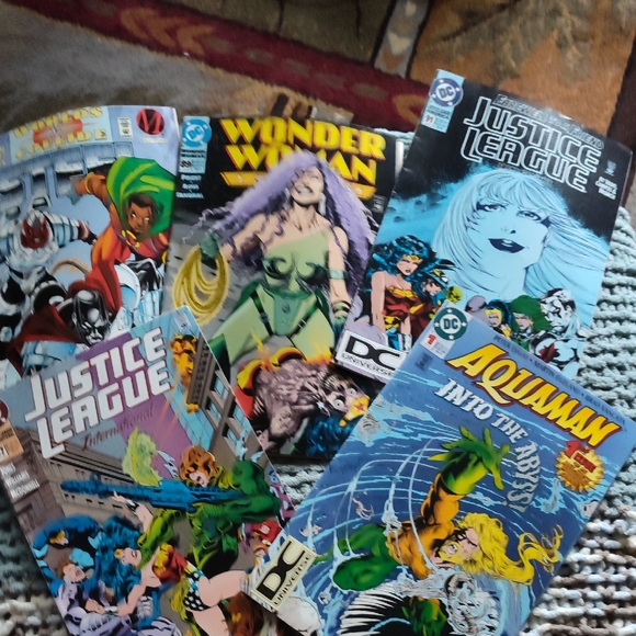 DC Comics | Art | Dc Comics Vibrant Superhero Collection 5 Comic Books ...